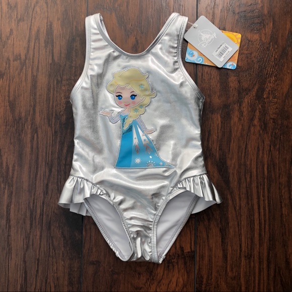 Disney | Swim | Disney Frozen Elsa Swim Bathing Suit | Poshmark